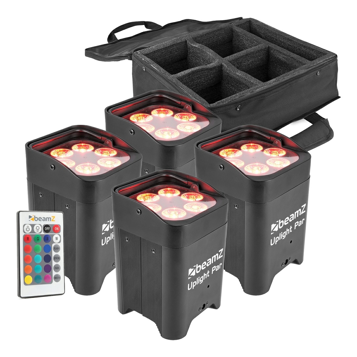 Accu LED-spots huren | Draadloze accuspots voor events | vanBos